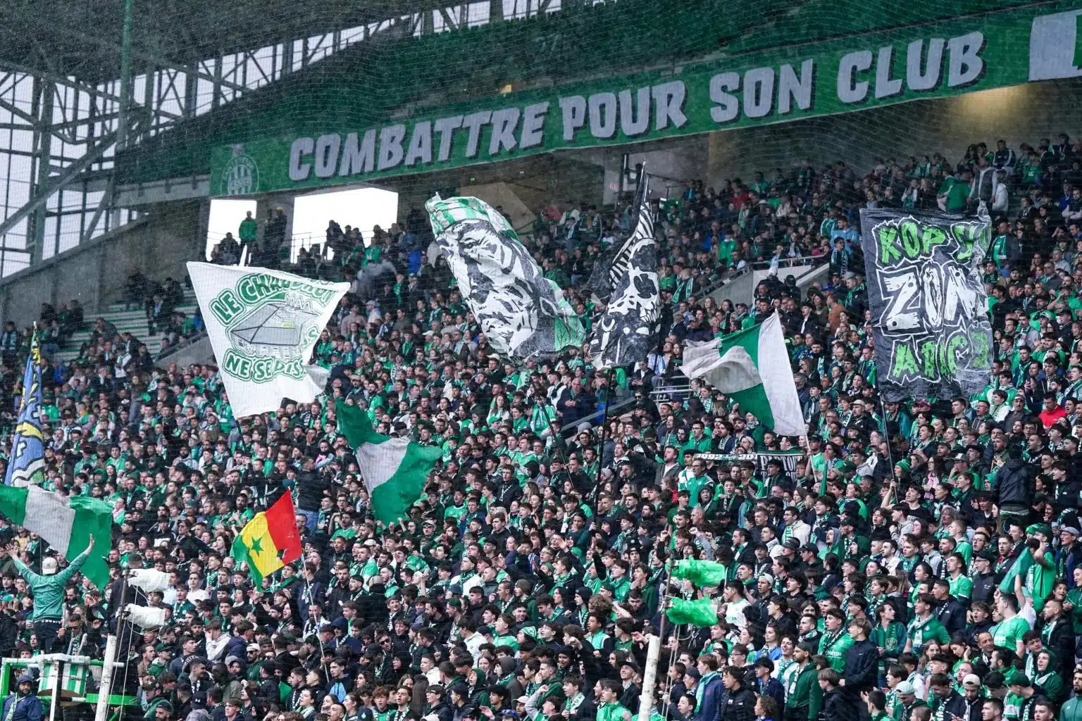 ASSE - OL : record d'affluence en vue à Geoffroy-Guichard lors du derby ...